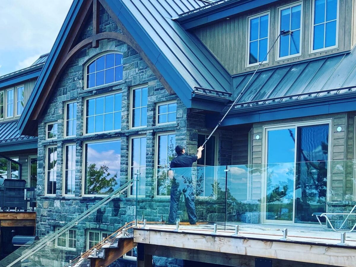 Hard to Reach Windows - Lighthouse Windows and Cleaning Services