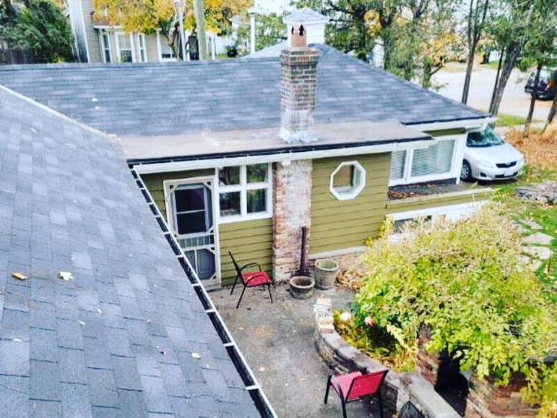 Look At How Many Bags We Removed From This Home's Gutters and Roof ...